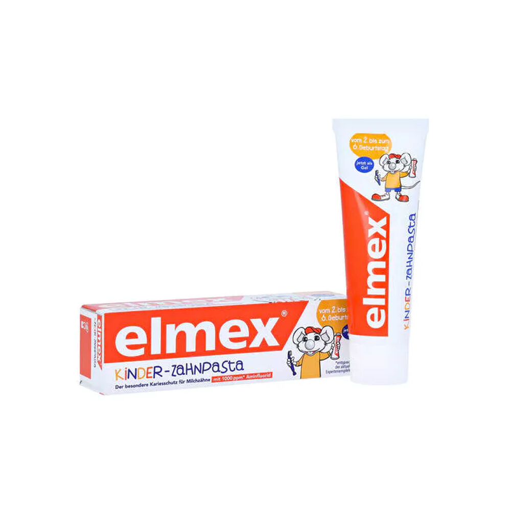 Elmex dantų pasta vaikiška 0-6 metų 1 x 50 ml — LT1
