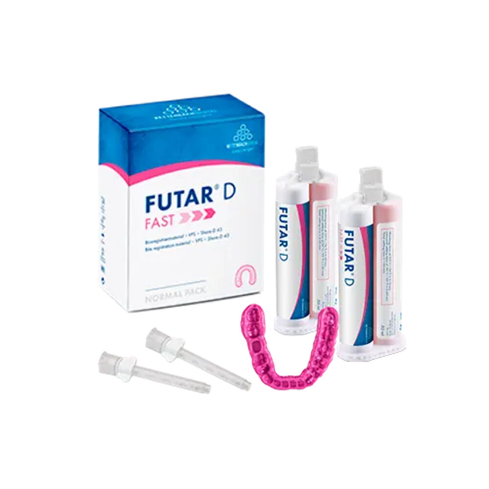 Futar D Fast kartridžai kietumas D43 2 x 50 ml — LT1