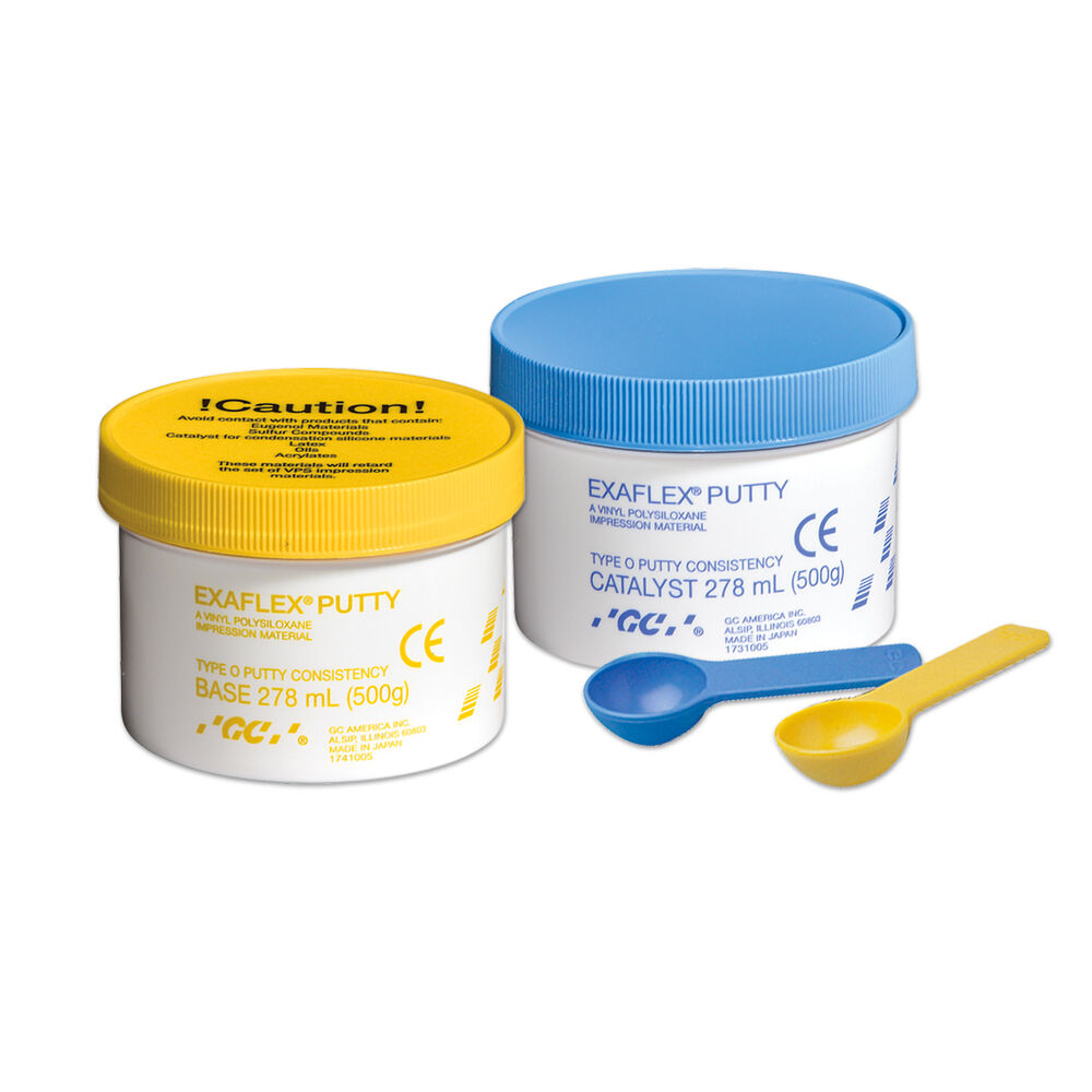 GC Exaflex Putty (5x2x278ml) 1 x 1 pak. — LT1